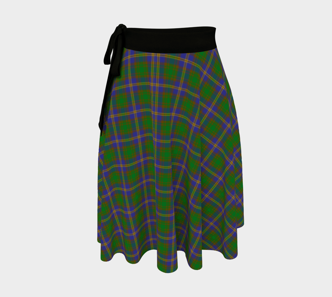Scottish Strange of Balkaskie Clan Tartan Wrap Skirt – Tartan Plaid