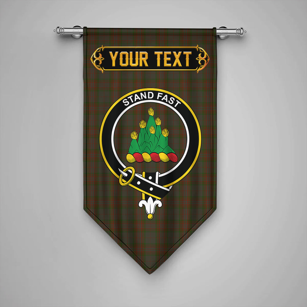 Scottish Gray Clan Crest Tartan Gonfalon Custom Personalized – Tartan Plaid