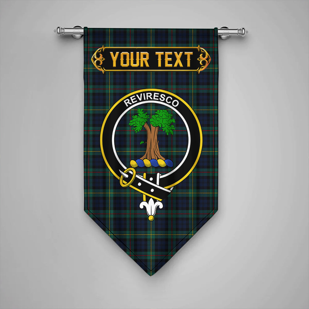 Scottish MacEwan Modern Clan Crest Tartan Gonfalon Custom Personalized ...