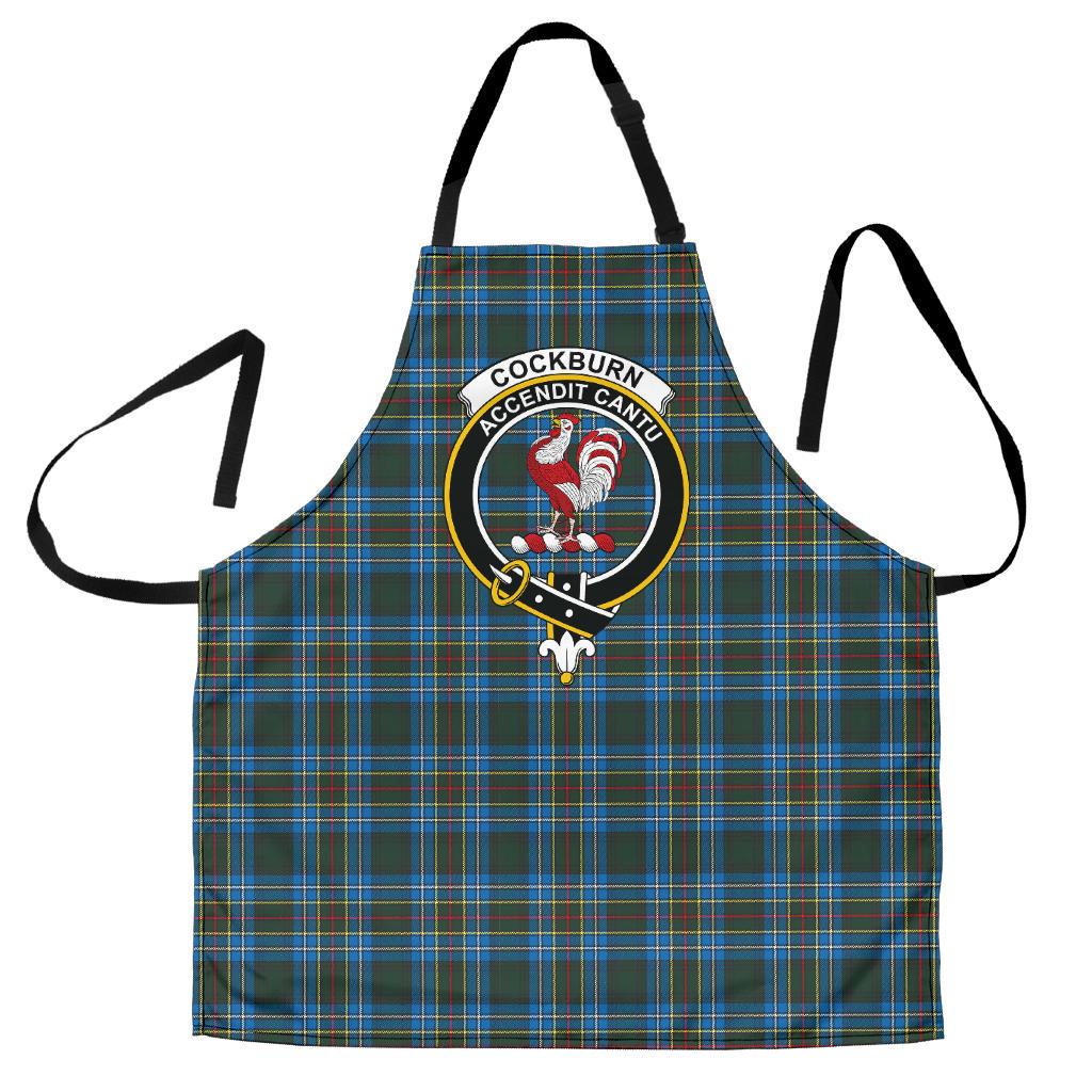 Scottish Cockburn Modern Clan Crest Tartan Apron – Tartan Plaid