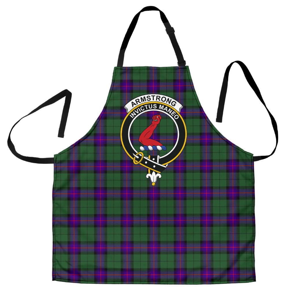 Scottish Armstrong Modern Clan Badge Tartan Apron | Tartanplaid.co ...