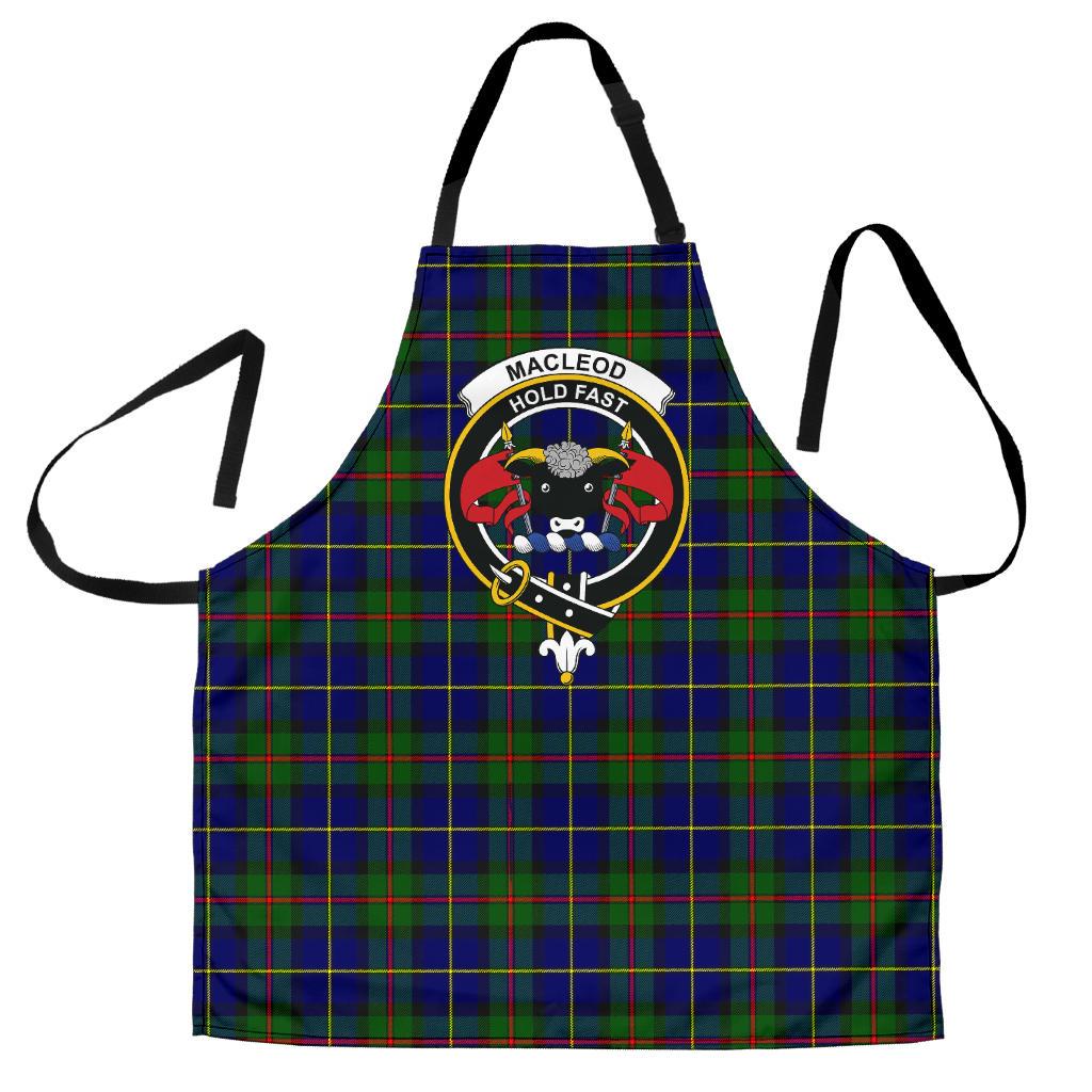 Scottish MacLeod of Harris Modern Clan Crest Tartan Apron – Tartan Plaid