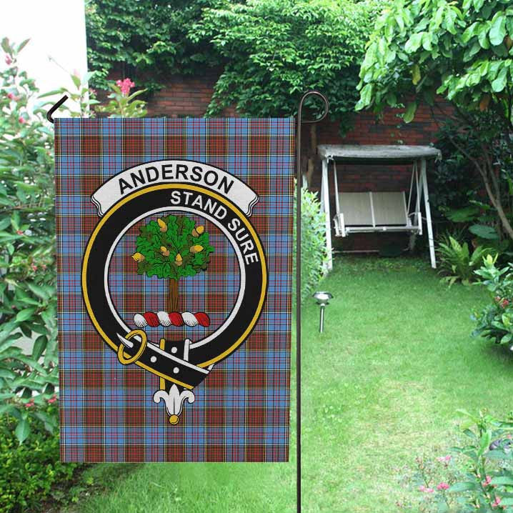 Scottish Anderson Clan Badge Tartan Garden Flag | Tartanplaid.co ...