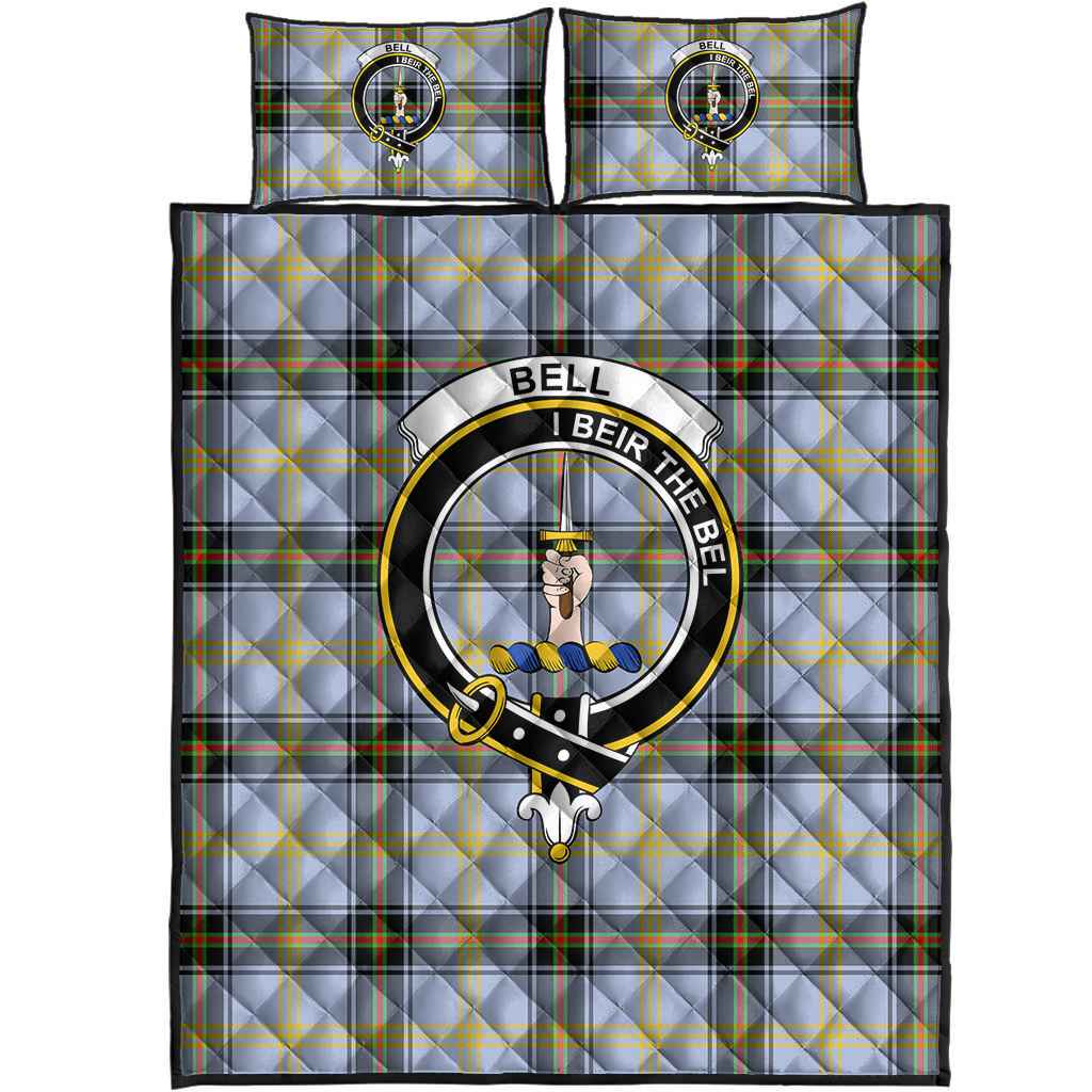 Scottish Bell Clan Crest Tartan Quilt Bed Set – Tartan Plaid