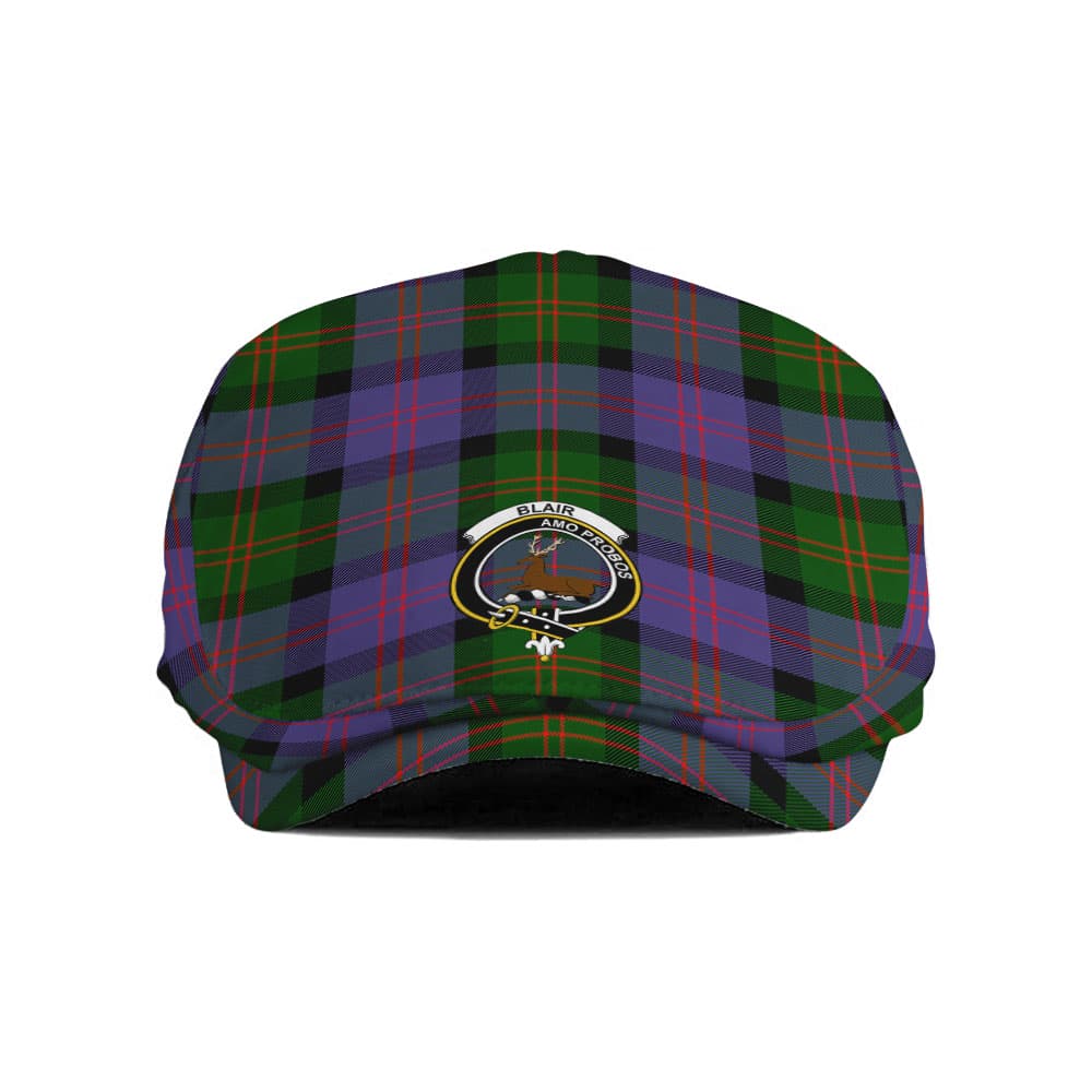 Scottish Blair Clan Crest Tartan Flat Cap – Tartan Plaid