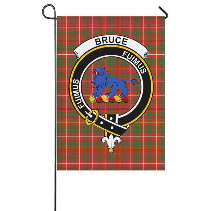 Scottish Bruce Clan Badge Tartan Garden Flag | Tartanplaid.co – Tartan ...