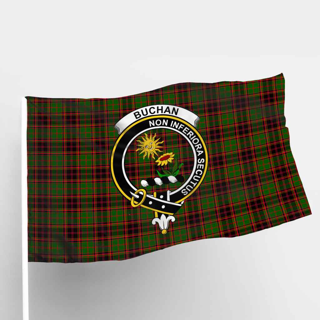 Scottish Buchan Clan Crest Tartan Flag Parade – Tartan Plaid
