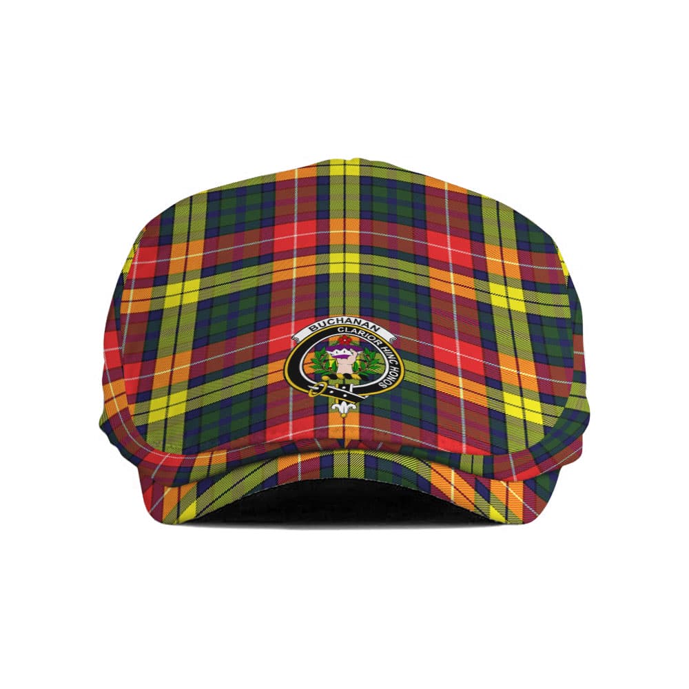 Scottish Buchanan Clan Crest Tartan Flat Cap – Tartan Plaid