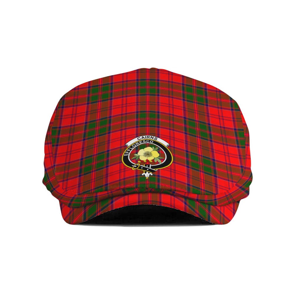 Scottish Cairns Clan Crest Tartan Flat Cap – Tartan Plaid