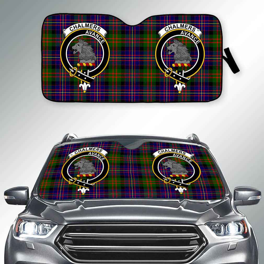 Scottish Chalmers Clan Crest Tartan Car Windshield Sun Shade – Tartan Plaid