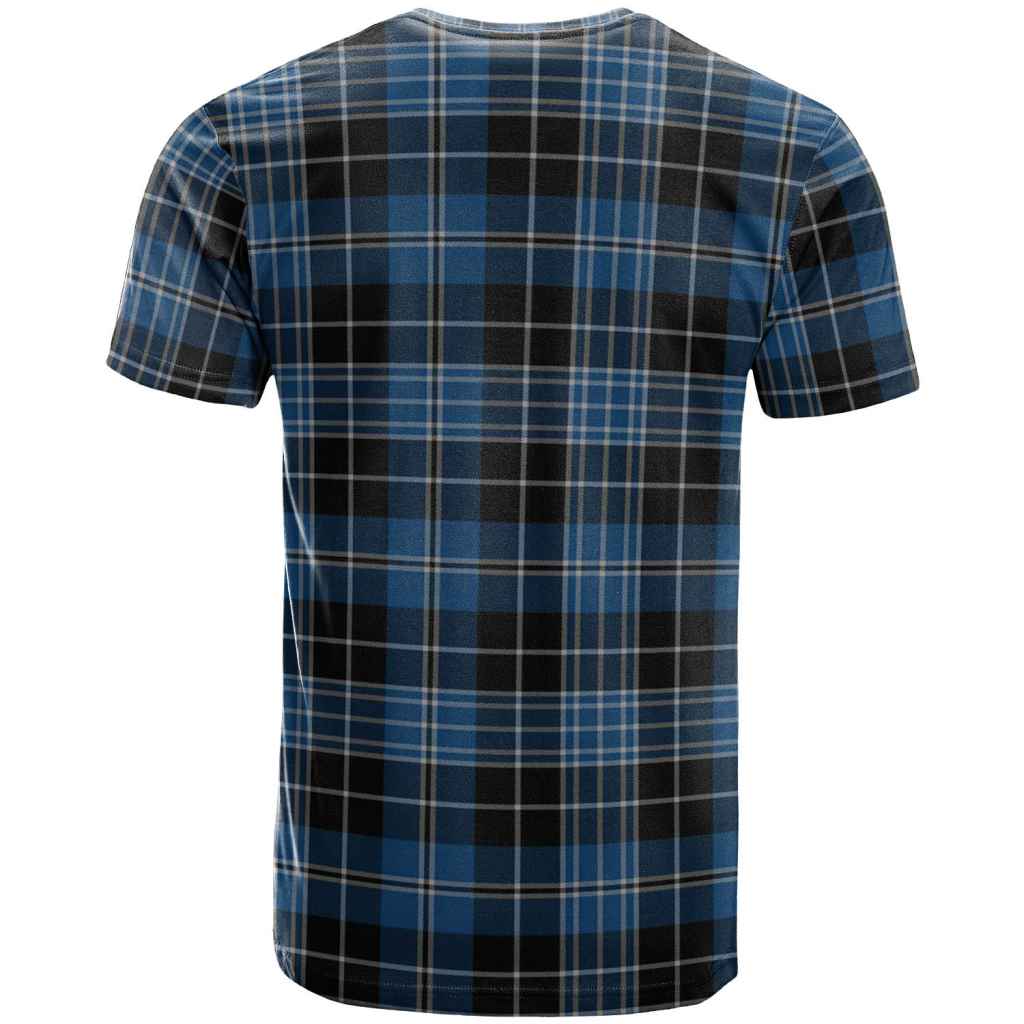 Scottish Clergy Blue Clan Tartan T-Shirt | Tartanplaid.co – Tartan Plaid