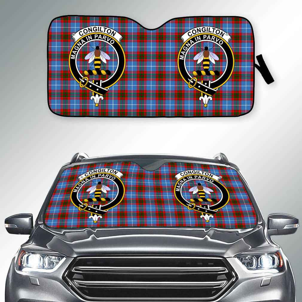 Scottish Congilton Clan Crest Tartan Car Windshield Sun Shade – Tartan ...