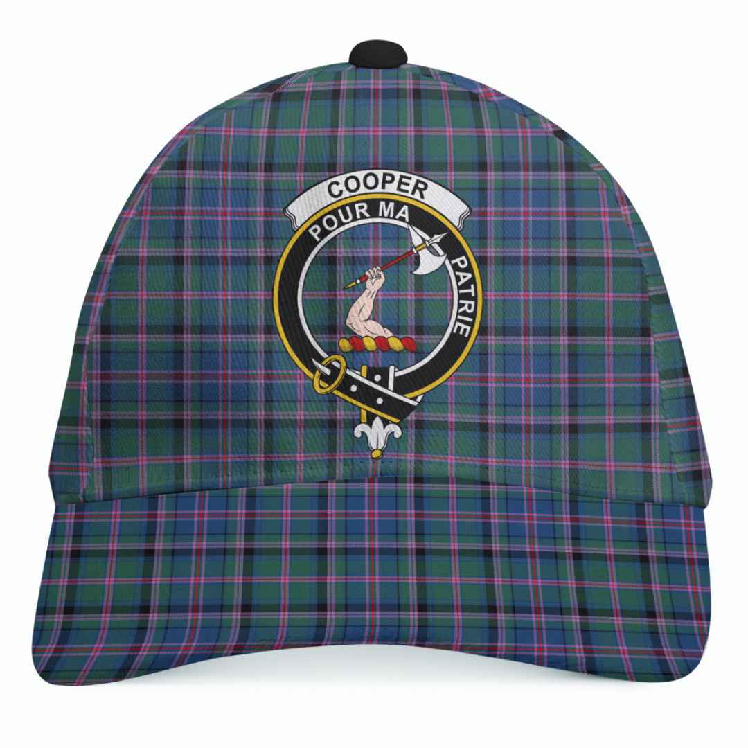 Scottish Cooper Clan Crest Tartan Cap – Tartan Plaid