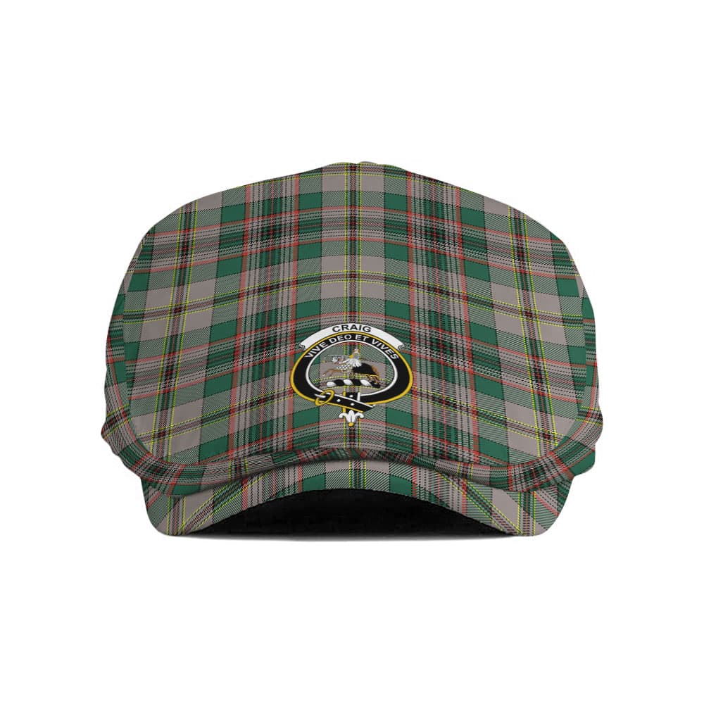 Scottish Craig Clan Crest Tartan Flat Cap – Tartan Plaid