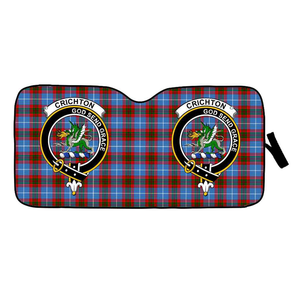 Scottish Crichton Clan Crest Tartan Car Windshield Sun Shade – Tartan Plaid