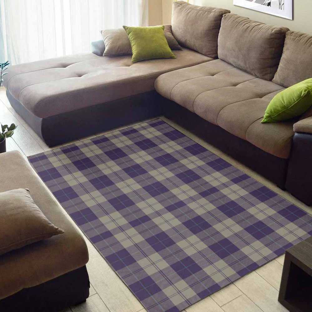 Scottish Cunningham Dress Blue Dancers Tartan Area Rug | Tartanplaid.co ...