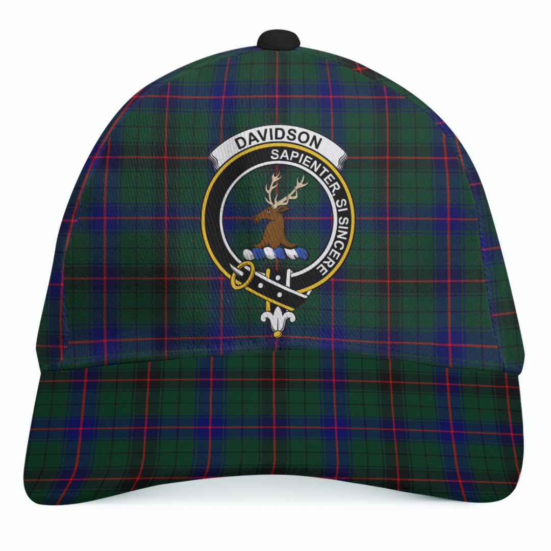 Scottish Davidson Clan Crest Tartan Cap – Tartan Plaid