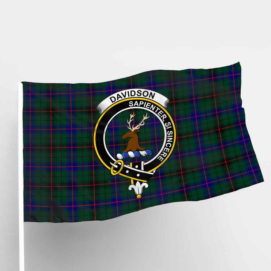Scottish Davidson Clan Crest Tartan Flag Parade – Tartan Plaid