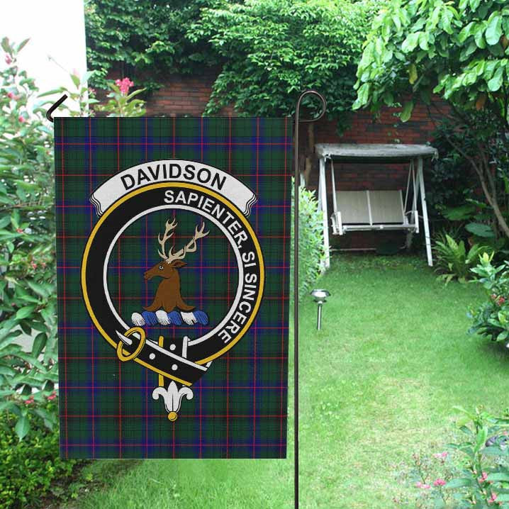 Scottish Davidson Clan Crest Tartan Garden Flag – Tartan Plaid