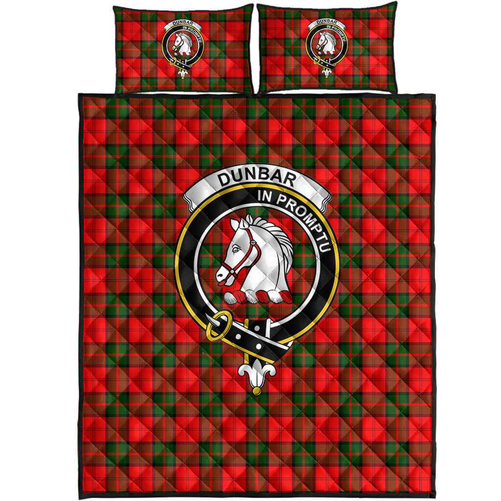 Scottish Dunbar Clan Badge Tartan Quilt Bed Set | Tartanplaid.co ...