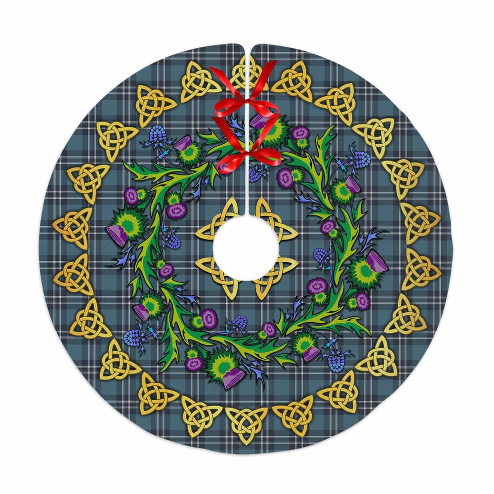 Scottish Earl of St Andrews Tartan Thistle Celtic Knot Christmas Tree ...