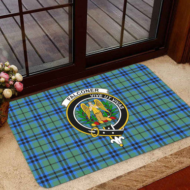 Scottish Falconer Clan Crest Tartan Door Mat – Tartan Plaid