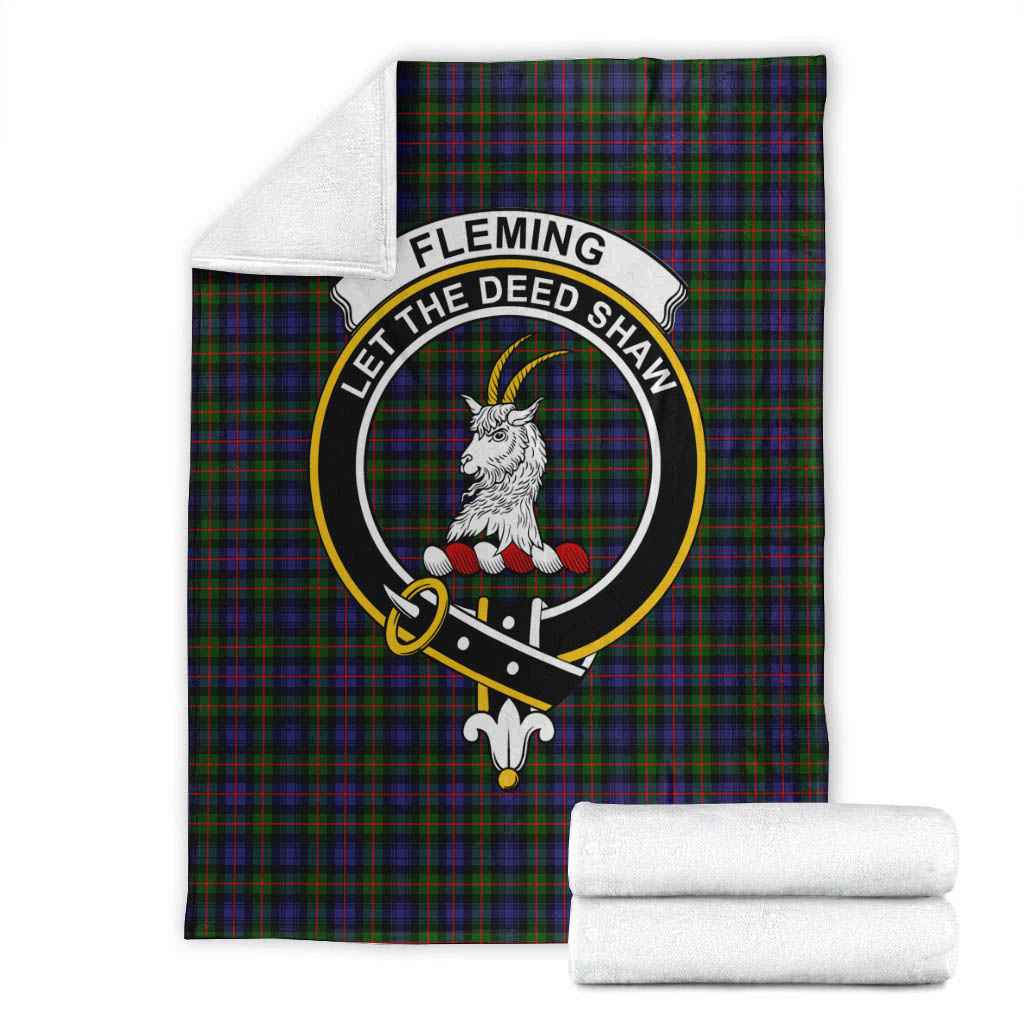Scottish Fleming Clan Badge Tartan Blanket | Tartanplaid.co – Tartan Plaid