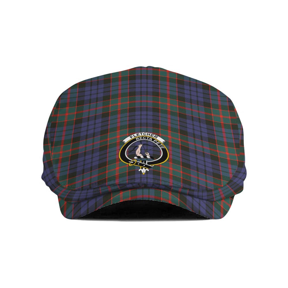 Scottish Fletcher Clan Badge Tartan Flat Cap | Tartanplaid.co – Tartan ...