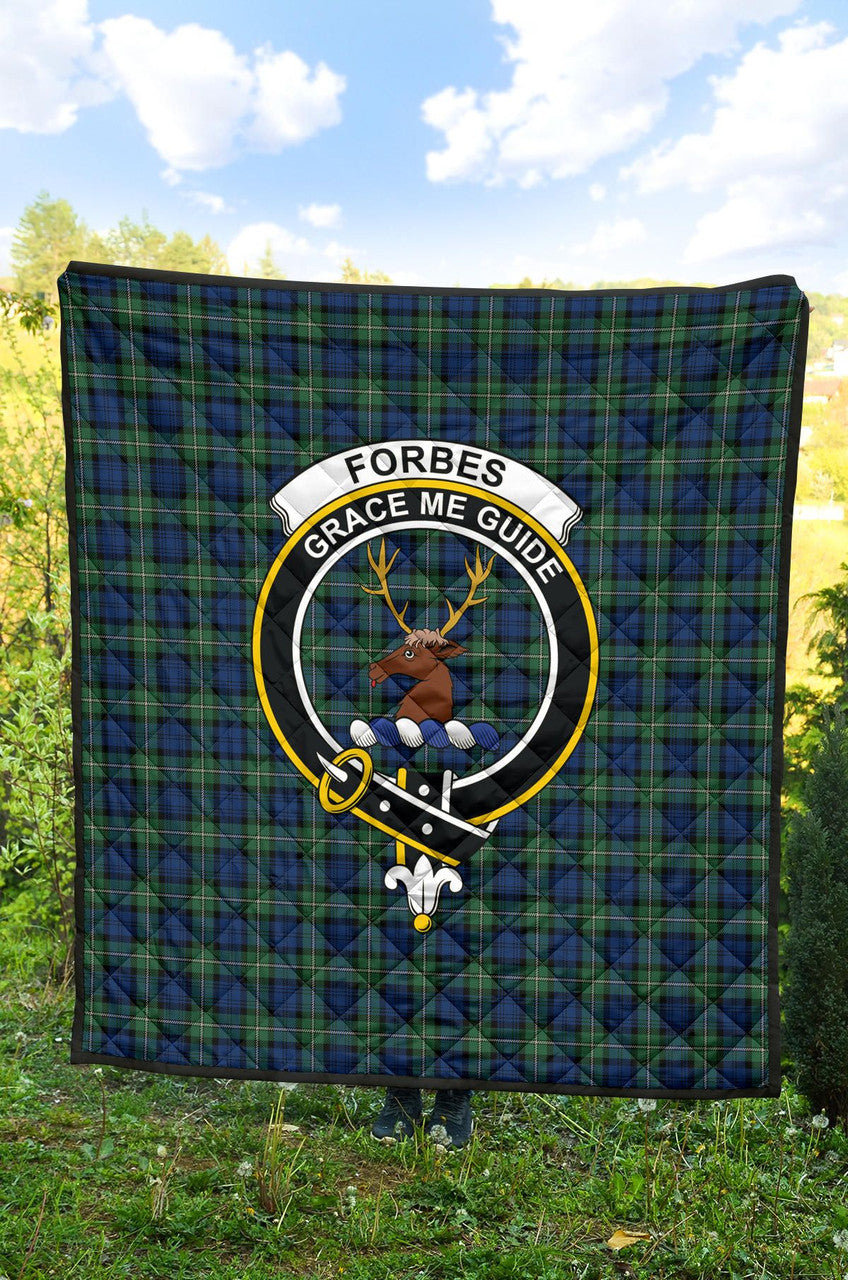 Scottish Forbes Ancient Clan Crest Tartan Quilt – Tartan Plaid