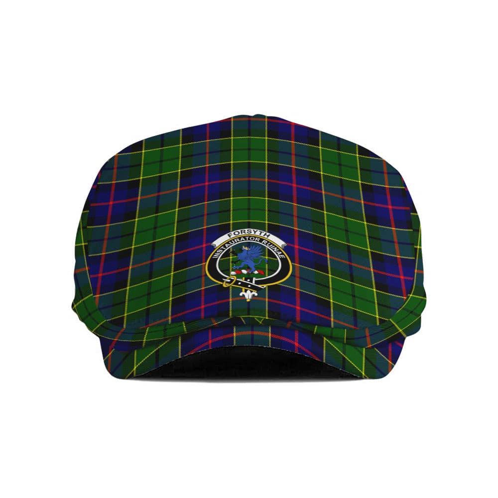 Scottish Forsyth Clan Crest Tartan Flat Cap – Tartan Plaid