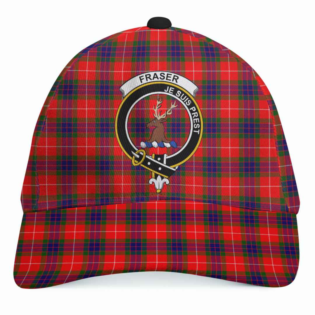 Scottish Fraser Clan Crest Tartan Cap – Tartan Plaid