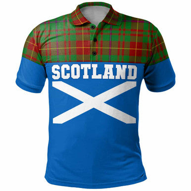 Scottish Fulton Clan Tartan Polo Shirt - Lion Rampant of Scotland With ...