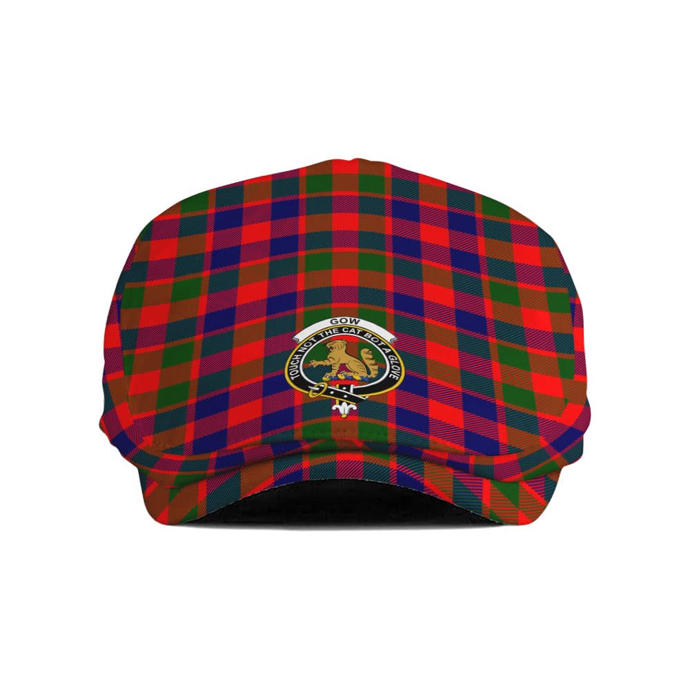 Scottish Gow (or McGouan) Clan Crest Tartan Flat Cap – Tartan Plaid