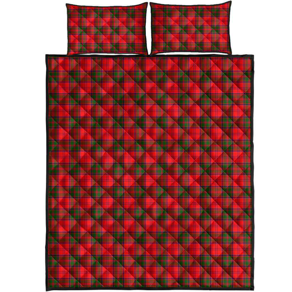 Scottish Grant Modern Clan Tartan Quilt Bed Set – Tartan Plaid