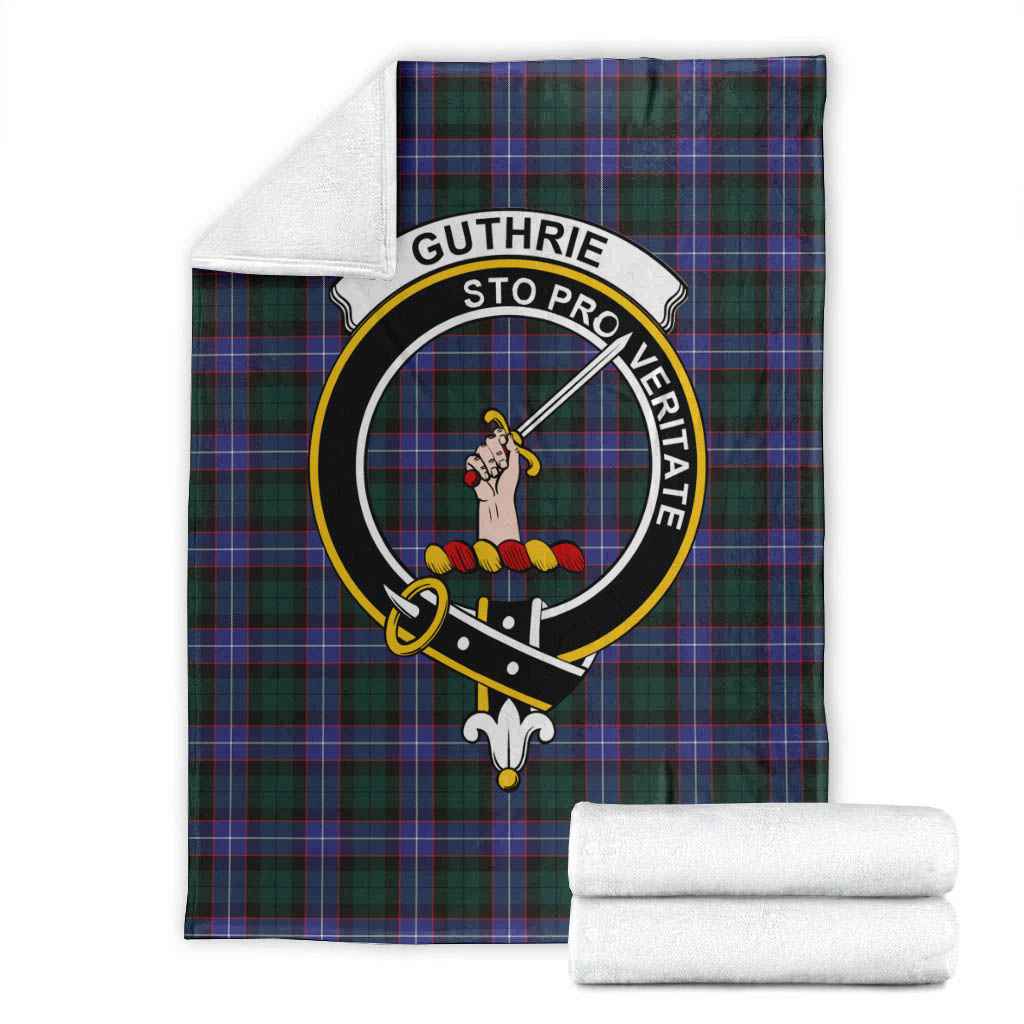 Scottish Guthrie Clan Crest Tartan Blanket – Tartan Plaid