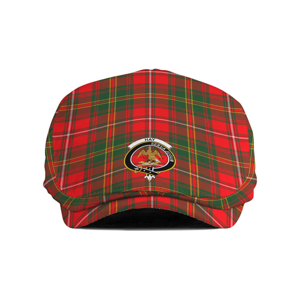 Scottish Hay Clan Badge Tartan Flat Cap | Tartanplaid.co – Tartan Plaid