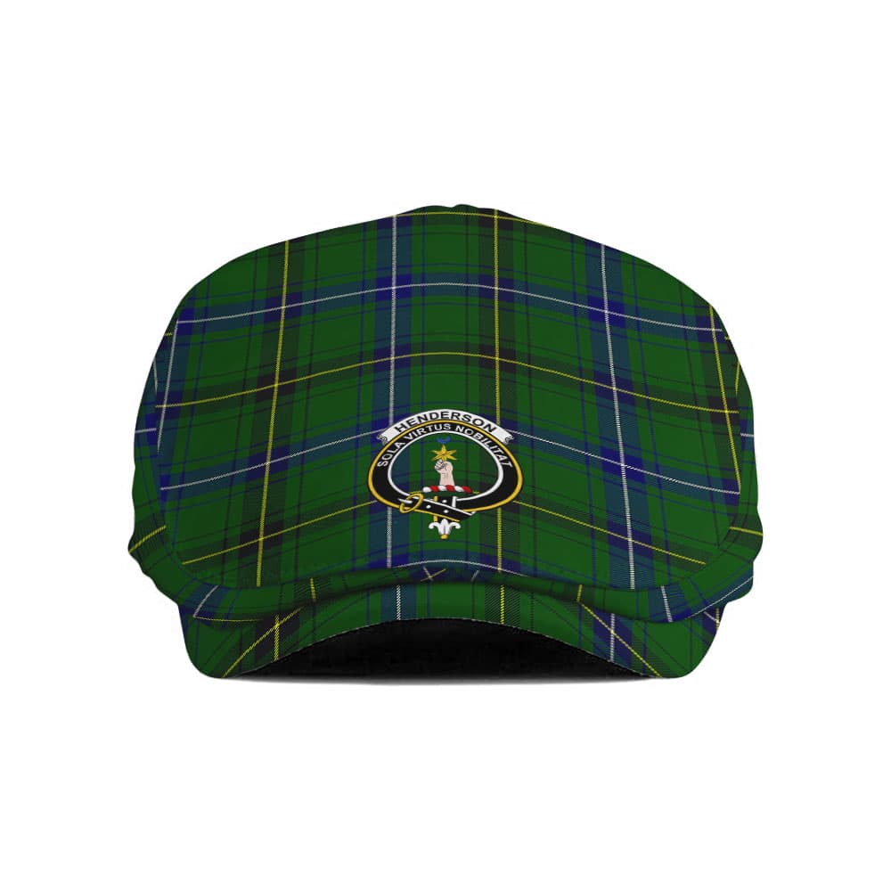 Scottish Henderson Clan Badge Tartan Flat Cap | Tartanplaid.co – Tartan ...