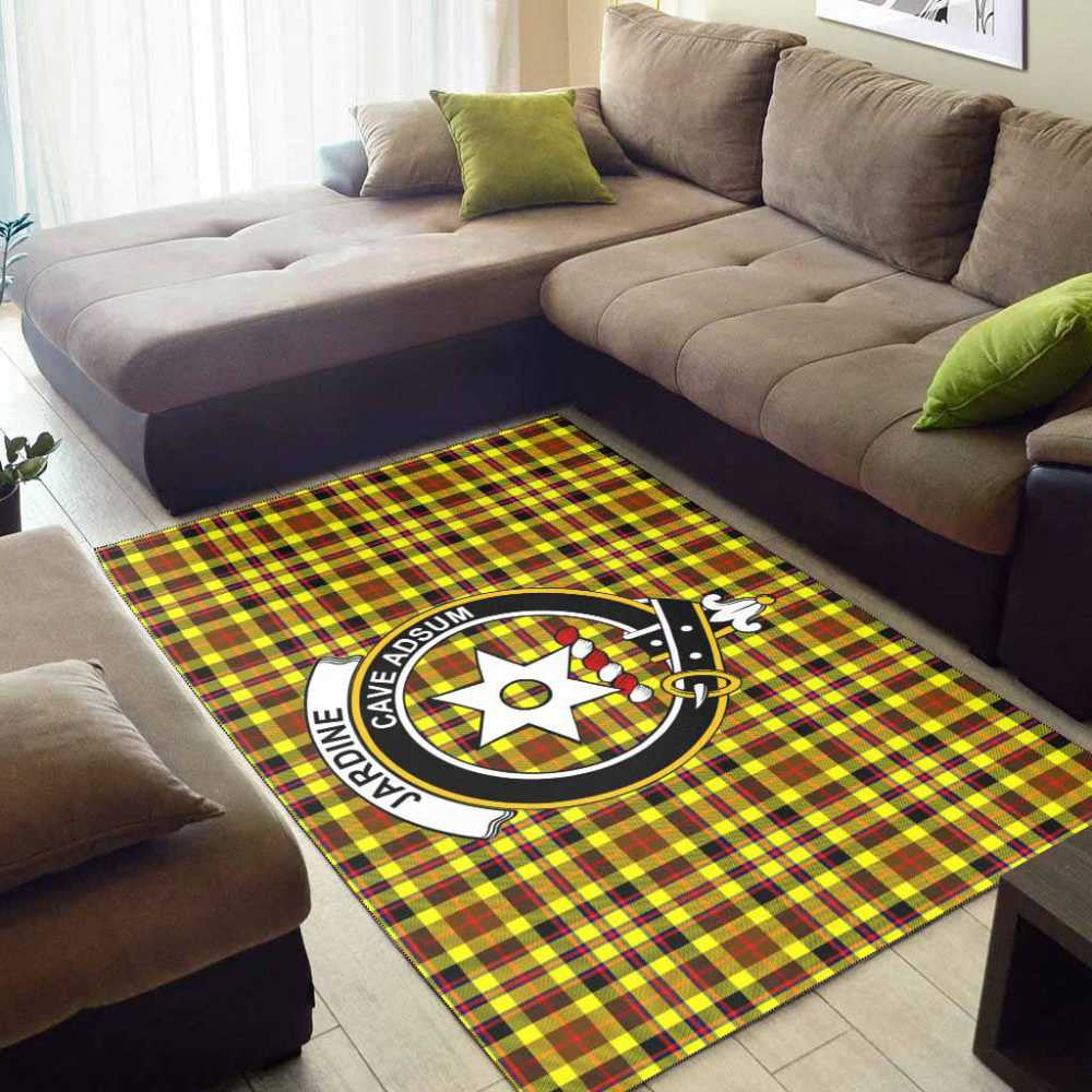 Scottish Jardine Clan Crest Tartan Area Rug – Tartan Plaid