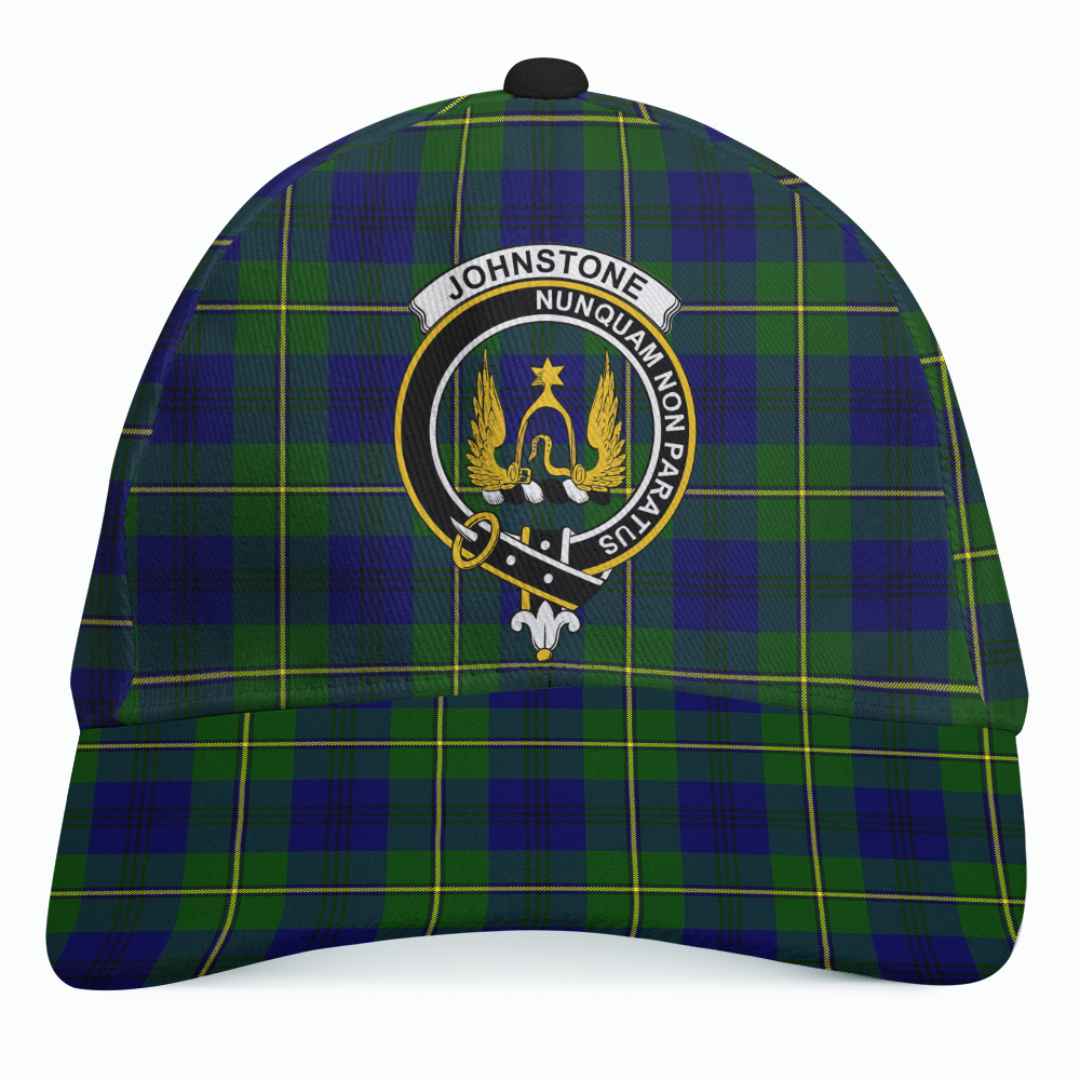 Scottish Johnston Clan Crest Tartan Cap – Tartan Plaid