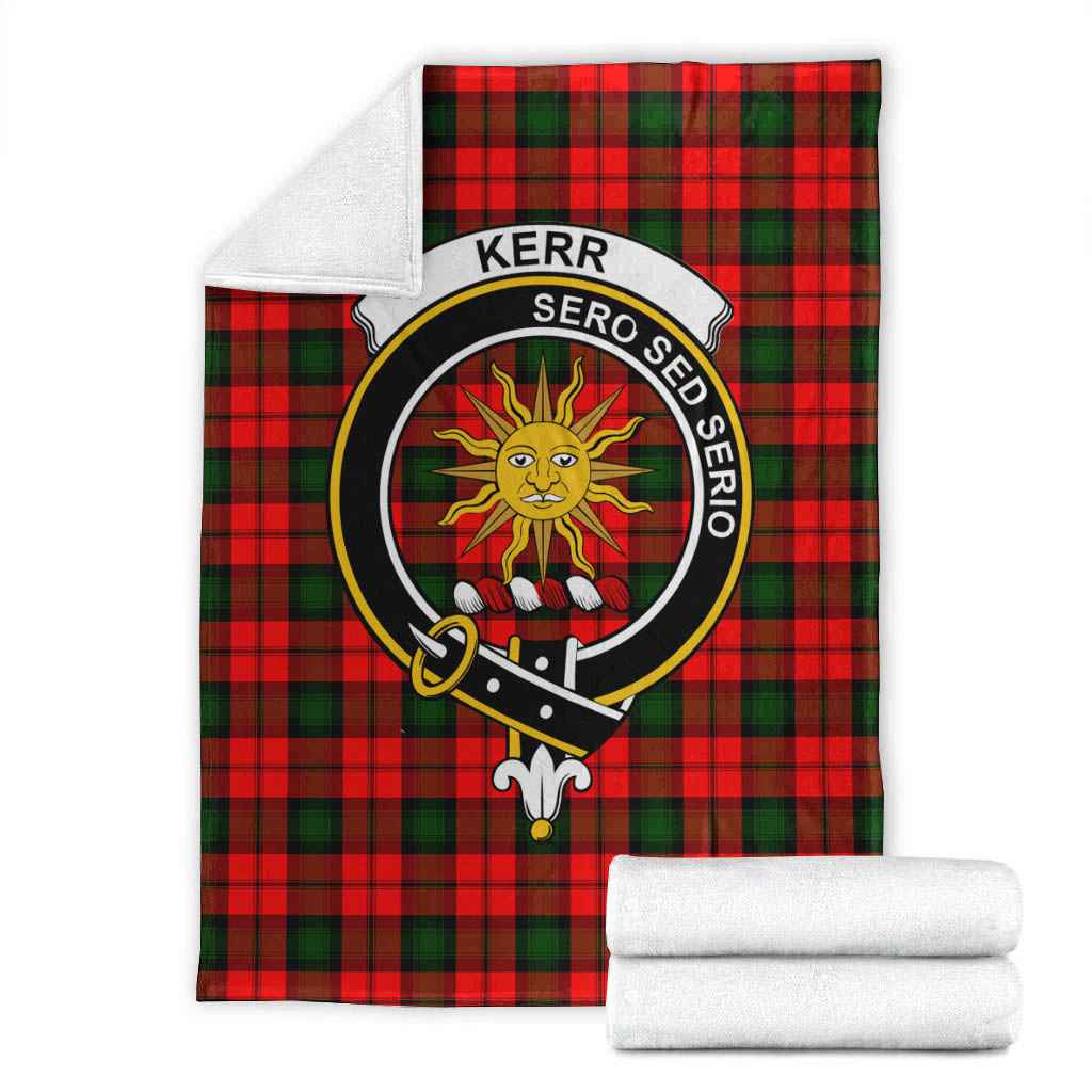 Scottish Kerr Clan Crest Tartan Blanket – Tartan Plaid