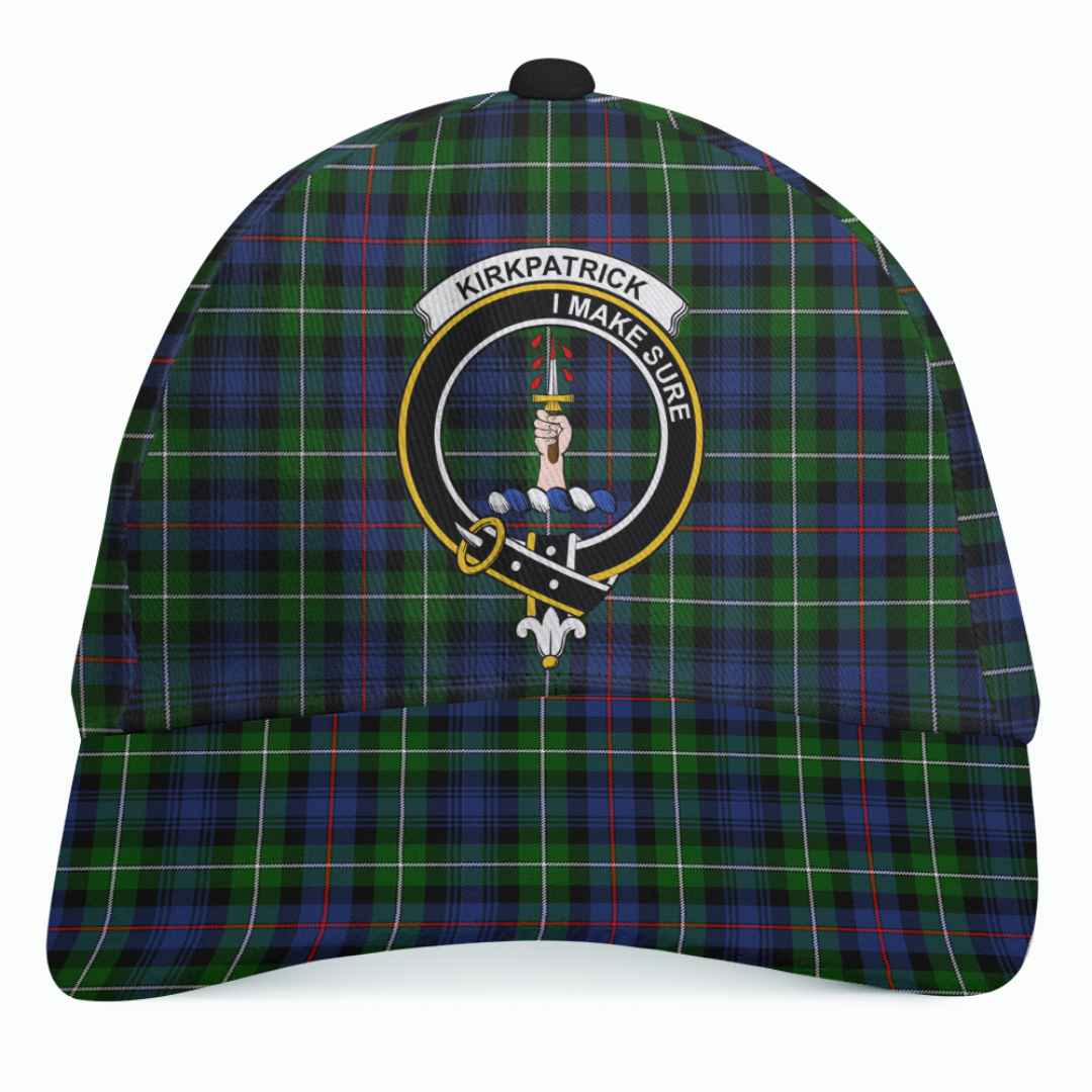 Scottish Kirkpatrick Clan Crest Tartan Cap – Tartan Plaid