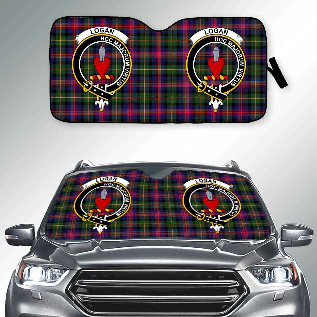 Scottish Logan Clan Crest Tartan Car Windshield Sun Shade – Tartan Plaid