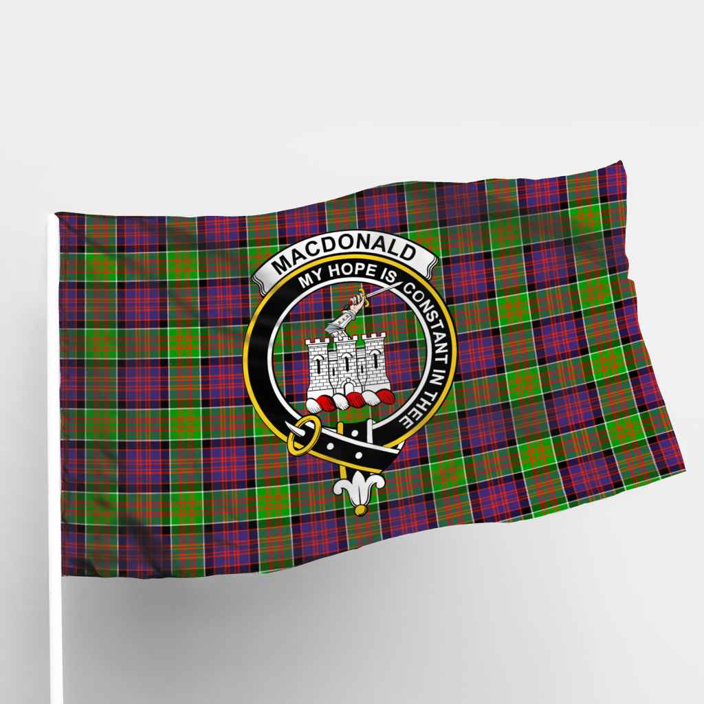 Scottish MacDonald (Clan Ranald) Clan Crest Tartan Flag Parade – Tartan ...