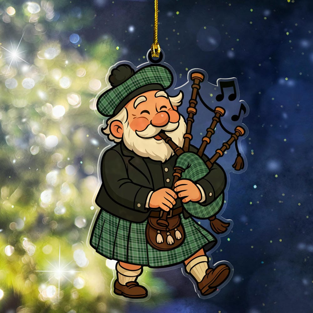 Scottish MacDonald Lord of the Isles Hunting Clan Tartan Ornament Scot ...