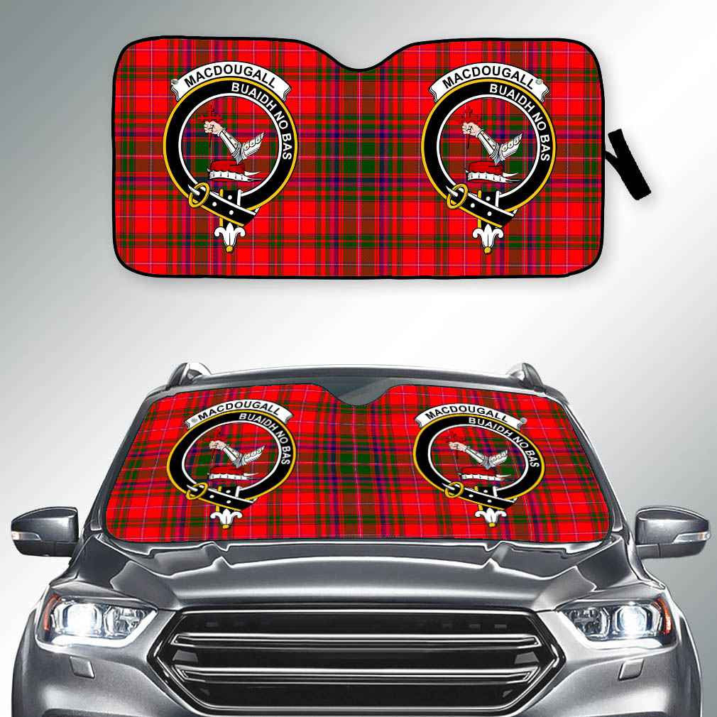 Scottish MacDougall Clan Badge Tartan Car Windshield Sun Shade ...