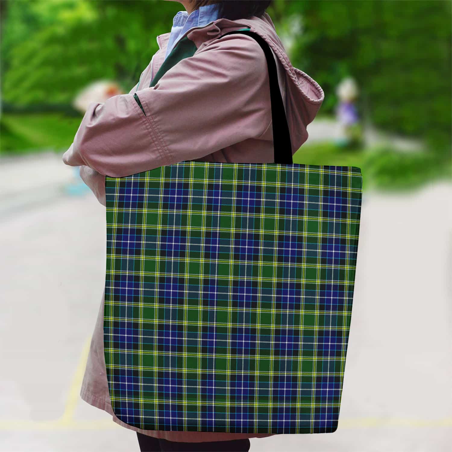 Scottish MacKellar Clan Tartan Canvas Bag With Shoulder Strap – Tartan ...