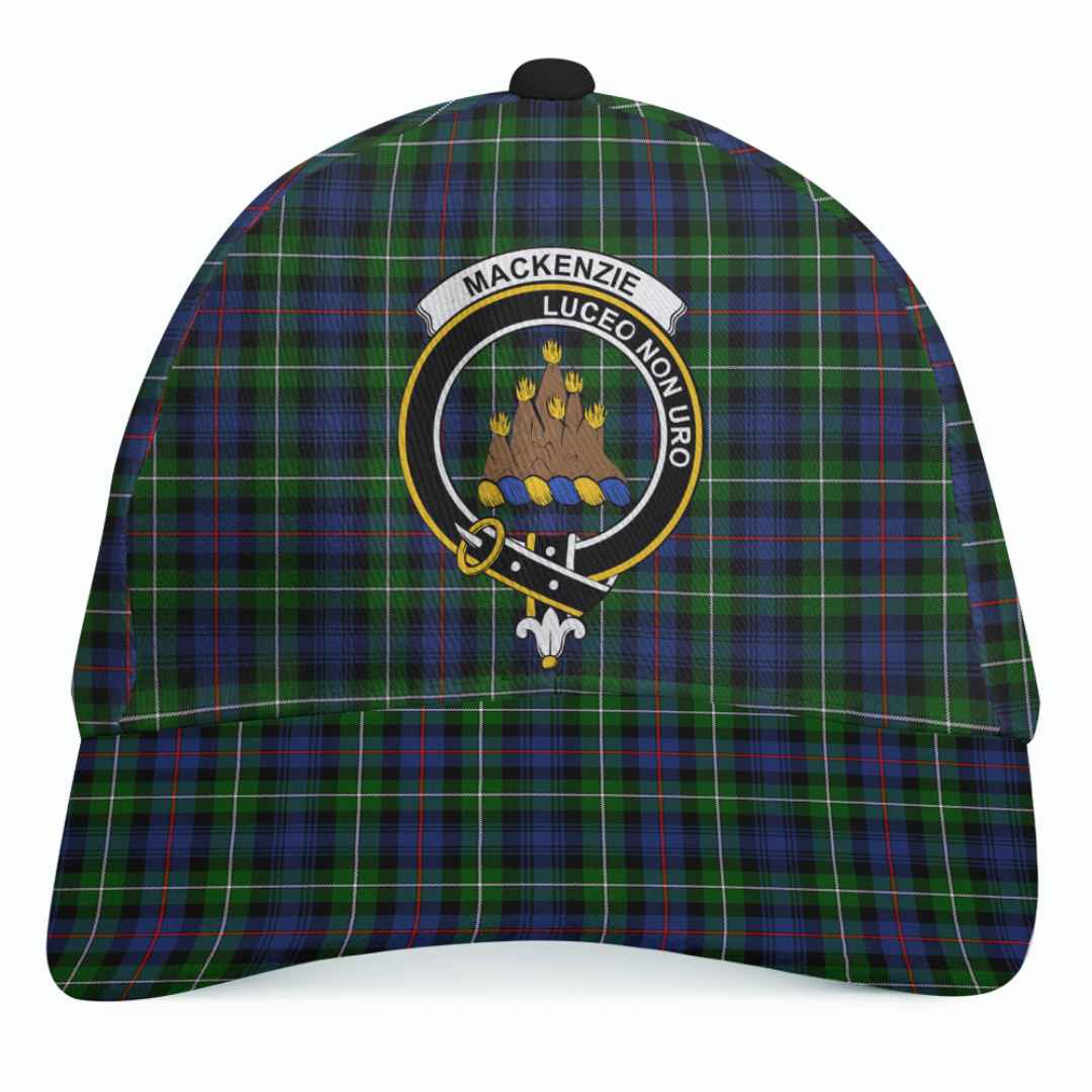 Scottish MacKenzie Clan Crest Tartan Cap – Tartan Plaid