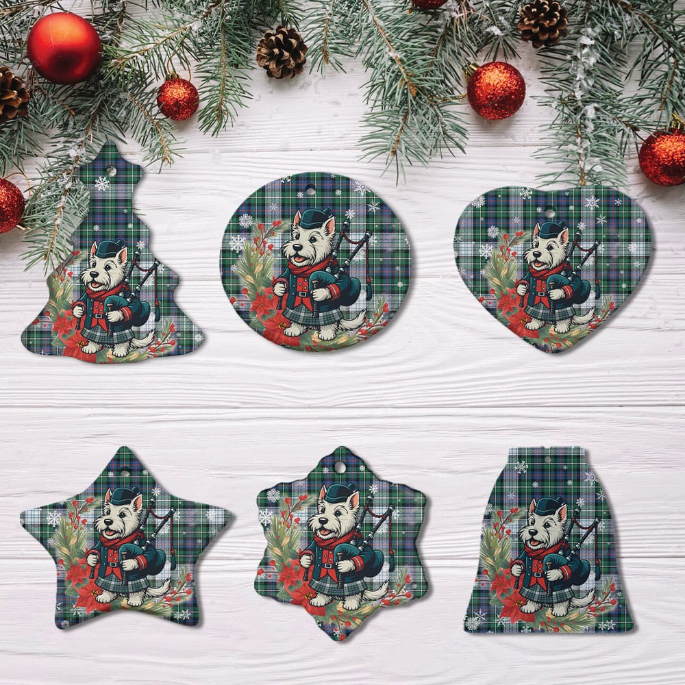 Scottish MacKenzie Dress Ancient Tartan Ceramic Ornament Cute Scottish ...
