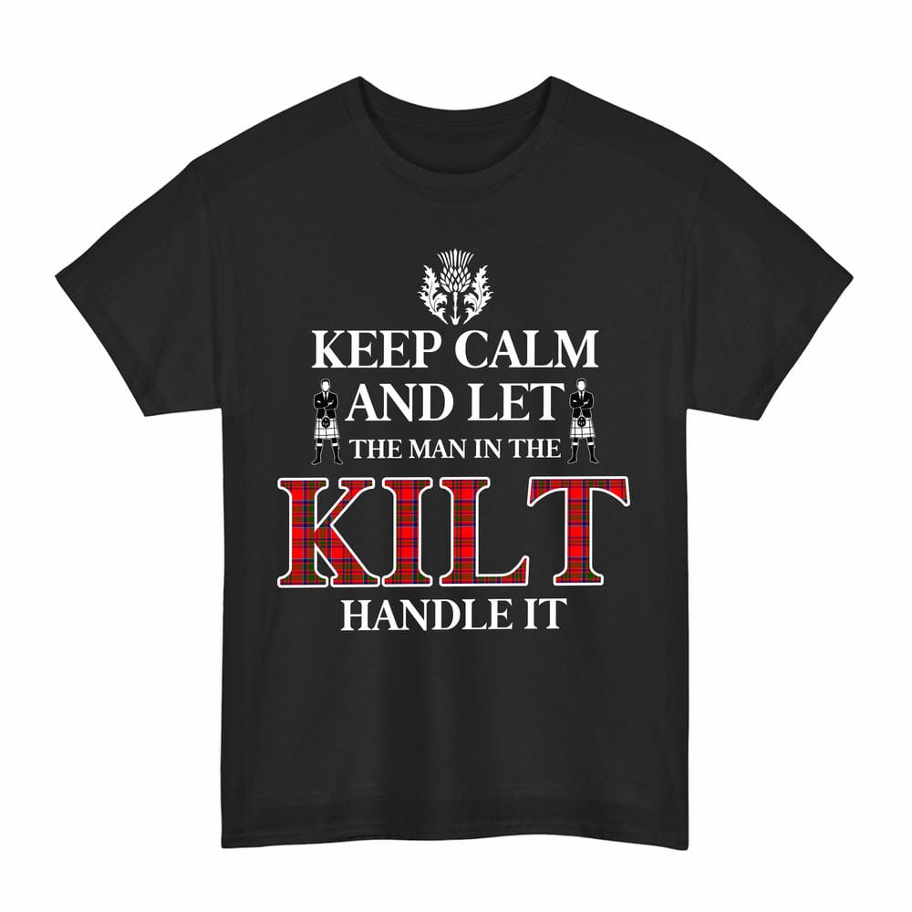 Scottish MacKillop Clan Tartan T-Shirt - Keep Calm – Tartan Plaid