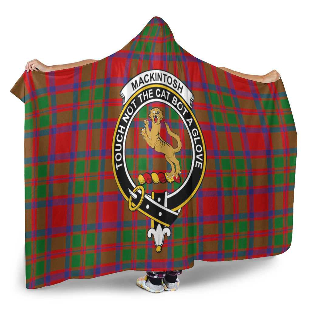 Scottish MacKintosh Clan Crest Tartan Hooded Blanket – Tartan Plaid